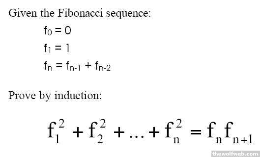 Solved Given the Fibonacci sequence: fo = 0 f1 = 1 fn = | Chegg.com